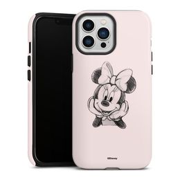 DeinDesign iPhone 13 Pro Max Handy Panzer Handyh&uuml;lle robuste Outdoor H&uuml;lle Schutzh&uuml;lle gl&auml;nzend Official Licensed Product Disney Minnie Mouse Tough Case