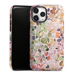 DeinDesign iPhone 11 Pro Handy Panzer Handyh&uuml;lle robuste Outdoor H&uuml;lle Schutzh&uuml;lle gl&auml;nzend Muster Eukalyptus Pattern Tough Case