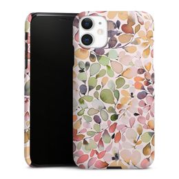 DeinDesign iPhone 11 Handy Premium Case Smartphone Handyh&uuml;lle Schutzh&uuml;lle gl&auml;nzend Muster Eukalyptus Pattern Premium Case