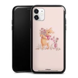DeinDesign iPhone 11 Handy Silikon H&uuml;lle Case schwarz Handyh&uuml;lle Winnie The Pooh Piglet Disney Official Licensed Product