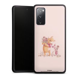 DeinDesign Galaxy S20 FE Handy Premium Silikon H&uuml;lle Handyh&uuml;lle schwarz Case Winnie The Pooh Piglet Official Licensed Product Disney Silikon Premium Case