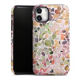 DeinDesign iPhone 11 Handy Panzer Handyh&uuml;lle robuste Outdoor H&uuml;lle Schutzh&uuml;lle gl&auml;nzend Muster Eukalyptus Pattern Tough Case