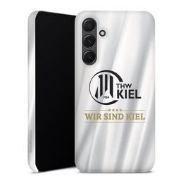 DeinDesign Galaxy A35 5G Handy Premium Case Smartphone Handyh&uuml;lle Schutzh&uuml;lle matt Official Licensed Product Thw Kiel Handball Premium Case
