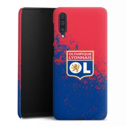 DeinDesign Galaxy A50 Handy Premium Case Smartphone Handyh&uuml;lle Schutzh&uuml;lle matt Ol Olympique Lyonnais Official Licensed Product Premium Case