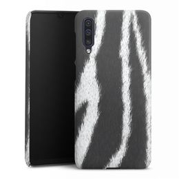 DeinDesign Galaxy A50 Handy Premium Case Smartphone Handyh&uuml;lle Schutzh&uuml;lle matt Fur Muster Zebra Premium Case