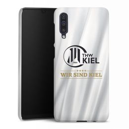 DeinDesign Galaxy A50 Handy Premium Case Smartphone Handyh&uuml;lle Schutzh&uuml;lle matt Official Licensed Product Thw Kiel Handball Premium Case