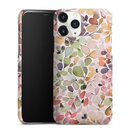 DeinDesign iPhone 11 Pro Handy Premium Case Smartphone Handyh&uuml;lle Schutzh&uuml;lle gl&auml;nzend Muster Eukalyptus Pattern Premium Case