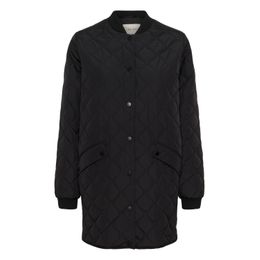 Wintermantel Cream "Jacke CRArwen", Damen, Gr. 40, schwarz (pitch schwarz), Obermaterial: 100% Polyester PES., M&auml;ntel Wintermantel
