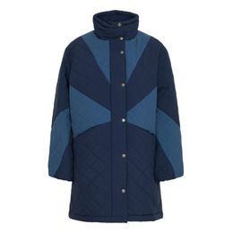 Wintermantel B.Young "Jacke BYBOCCI", Damen, Gr. 40, blau (navy blazer mix), Obermaterial: 100% Polyamid PA., M&auml;ntel Wintermantel