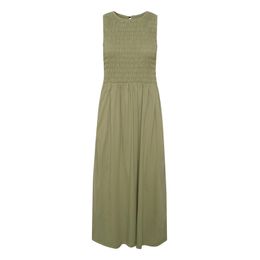Jerseykleid Cream "Jerseykleid CRLula", Damen, Gr. XL, N-Gr, gr&uuml;n (oil gr&uuml;n), Obermaterial: 100% Baumwolle CO., Kleider Jerseykleid