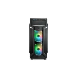 Sharkoon PC-Geh&auml;use "VG6-W RGB", schwarz, B:23cm H:51cm T:47cm, Computergeh&auml;use