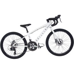Jugendfahrrad CHILLIZ "GL.10" Gr. 31, wei&szlig;, gl&auml;nzend, Fahrr&auml;der, Kinder, 31cm, 24 Zoll (60,96cm) hinten: 24 Zoll (60,96cm)