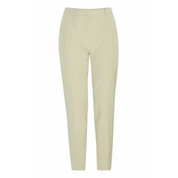 Marlene-Hose Ichi "Anzug IHLEXI", Damen, Gr. 36, N-Gr, gr&uuml;n (tea), Obermaterial: 90% Polyester PES. 10% Elasthan EL., Hosen