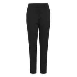 Stoffhose Ichi "Casual IHKATE", Damen, Gr. L, N-Gr, schwarz, Obermaterial: 74% Polyester PES. 22% Viskose CV. 4% Elasthan EL., Hosen Stoffhose