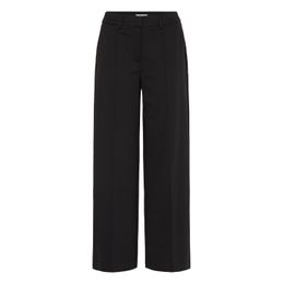 Stoffhose Ichi "Casual IHKATE", Damen, Gr. L, N-Gr, schwarz, Obermaterial: 74% Polyester PES. 22% Viskose CV. 4% Elasthan EL., Hosen Stoffhose