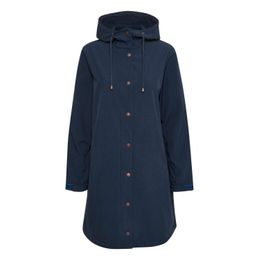 Wintermantel Cream "Jacke CRAlia", Damen, Gr. 40, blau (total eclipse melange), Obermaterial: 100% Polyester PES., M&auml;ntel Wintermantel