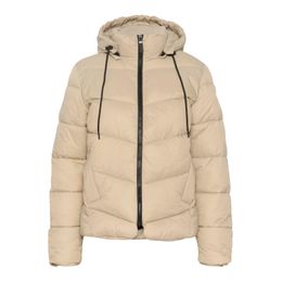 Allwetterjacke Kaffe "Jacke KAsusanne", Damen, Gr. 38, wei&szlig; (feather gray), Obermaterial: 100% Polyamid PA., Jacken