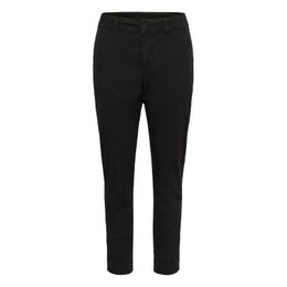 Marlene-Hose Kaffe "Hose KAmette", Damen, Gr. 34, N-Gr, schwarz (schwarz deep), Obermaterial: 98% Baumwolle CO. 2% Elasthan EL., Hosen