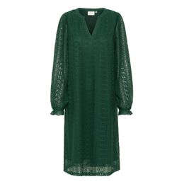 Jerseykleid Kaffe "Jerseykleid KAmaria", Damen, Gr. M, N-Gr, gr&uuml;n (dunkelgr&uuml;n), Obermaterial: 90% Polyamid PA. 10% Elasthan EL., Kleider Jerseykleid