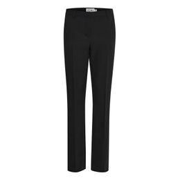 Marlene-Hose Ichi "Anzug IHLEXI", Damen, Gr. 32, N-Gr, schwarz, Obermaterial: 90% Polyester PES. 10% Elasthan EL., Hosen