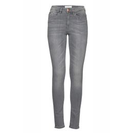 Regular-fit-Jeans Ichi "Jeans IHERIN", Damen, Gr. 28, L&auml;nge 32, grau (light grau washed), Obermaterial: 98% Baumwolle CO. 2% Elasthan EL., Jeans
