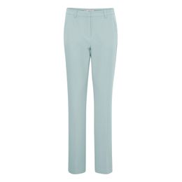 Marlene-Hose Ichi "Anzug IHLEXI", Damen, Gr. 32, N-Gr, blau (ether), Obermaterial: 90% Polyester PES. 10% Elasthan EL., Hosen