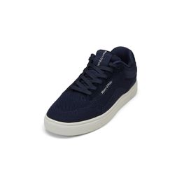 Marc O'Polo Sneaker MARC O'POLO "aus Recycling-Material", Herren, Gr. 40, schwarz navy, Obermaterial: 85% Polyester, 15% Polyamid, unifarben, Schuhe Sneaker