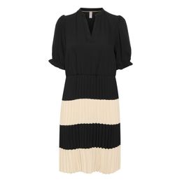 Midikleid Culture "Kleid CUbetty", Damen, Gr. L, N-Gr, schwarz, Obermaterial: 100% Polyester PES., Kleider Midikleid