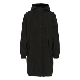 Wintermantel Kaffe "Jacke KAennie", Damen, Gr. 34, schwarz (schwarz deep), Obermaterial: 50% Polyester Pol. recyc.. 50% Polyester PES., M&auml;ntel Wintermantel