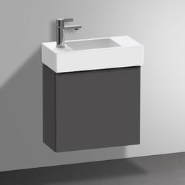 Duravit D-Neo Schrank mit Vero Air G&auml;stebecken, 1 T&uuml;r, 0724500009+DE4219LBD490000,