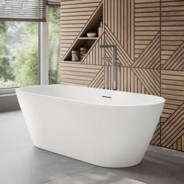 Villeroy & Boch Villeroy & Boch Embrace freistehende Badewanne, oval, UBA180EMB9PT00V-RW,