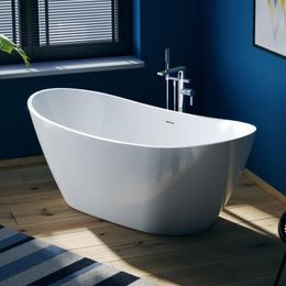 Duravit DuraVato freistehende Badewanne, oval, 700571000000000,