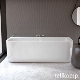 Tellkamp Koeno Vorwand-Badewanne mit Verkleidung, 0100-042-00-AUF/WG,