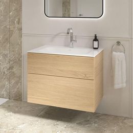 Villeroy & Boch Villeroy & Boch Somera Schrank mit Waschtisch B: 80 T: 50 cm, 2 Ausz&uuml;ge, 5A7181R1+B80500VJ,