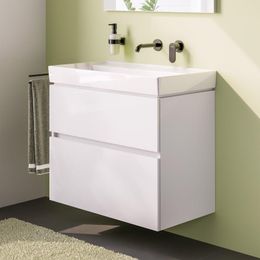 Villeroy & Boch Villeroy & Boch Collaro Waschtisch, evineo ineo5 evo Unterschrank B: 80 cm, 2 Ausz&uuml;ge, mit Griffmulde,, 4A3383R1+BE0724WM,