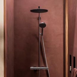 Hansgrohe Raindance Alive S Aufputz-Duschsystem mit Thermostat, 24594000,