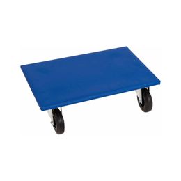 HMH M&ouml;belroller HO 600 x 300 mm &oslash; 100 mm Vollgummi schwarz Set 2 St&uuml;ck ; E. S. B. (MR600300100G)