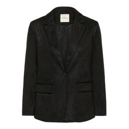 Blusenblazer Cream "Blazer CRCanna", Damen, Gr. M, schwarz (pitch schwarz), Obermaterial: 95% Polyester PES. 5% Elasthan EL., Blazer Blusenblazer