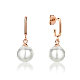 Ohrring-Set ISABELLA FORD "FE001R", rosa (rose gold), Ohrringe, Damen, 10mm, Edelstahl