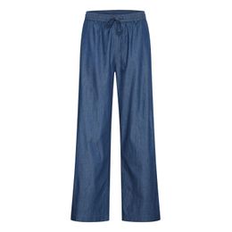 Stoffhose Cream "Hose CRTallie", Damen, Gr. 34, L&auml;nge 32, blau (taos dunkelblau denim), Obermaterial: 100% Baumwolle CO., Hosen Stoffhose