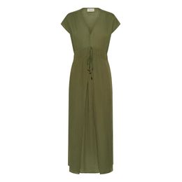 Midikleid Cream "Kleid CRAllie", Damen, Gr. 38, N-Gr, gr&uuml;n (laurel wreath), Obermaterial: 100% Viskose CV., Kleider Midikleid