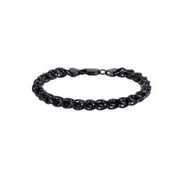 Armband Lady, schwarz, schwarz, Armb&auml;nder, Herren, Edelstahl, Armband