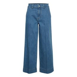 Regular-fit-Jeans B.Young "Jeans BYKOMMA", Damen, Gr. 33, N-Gr, blau (ligth blau denim), Obermaterial: 98% Baumwolle CO. 2% Elasthan EL., Jeans