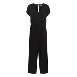 Jumpsuit B.Young "Overall BYMMJOELLA", Damen, Gr. 38, N-Gr, schwarz, Obermaterial: 100% Viskose LENZING ECOVERO CV LenzEcov., Overalls Jumpsuit