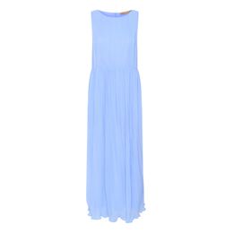 Midikleid Culture "Kleid CUjesy", Damen, Gr. L, N-Gr, blau (serenity), Obermaterial: 100% Polyester PES., Kleider Midikleid