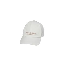 Marc O'Polo Baseball Cap MARC O'POLO "aus hochwertigem Bio-Baumwoll-Twill", Damen, wei&szlig; cotton, Baumwolle, unifarben, Caps