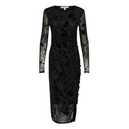 Midikleid Culture "Kleid CUalifa", Damen, Gr. XXL, N-Gr, schwarz, Obermaterial: 90% Polyester PES. 10% Elasthan EL., Kleider Midikleid
