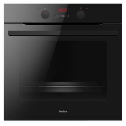 Amica Einbaubackofen "EBX 944 200 S", Energieeffizienz: A (A+++-D), wei&szlig;, neutral, B:56cm H:59,5cm T:56cm, Back&ouml;fen, Gro&szlig; backen, leicht reinigen: 77 l Volumen & SteamClean, Einbaubackofen