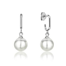Ohrring-Set ISABELLA FORD "FE001S", silber, Ohrringe, Damen, 10mm, Edelstahl