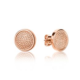 Ohrring-Set ISABELLA FORD "FE007R", rose gold, Ohrringe, Damen, 12mm., Edelstahl